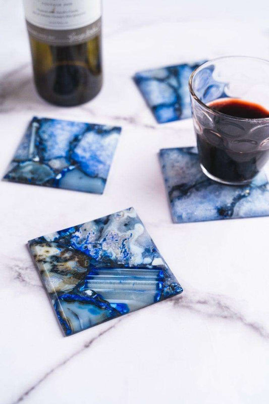 Agate Coasters - Stylish and Functional Gemstone Coasters – Writings On ...