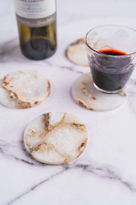 Agate Coasters - Stylish and Functional Gemstone Coasters – Writings On ...