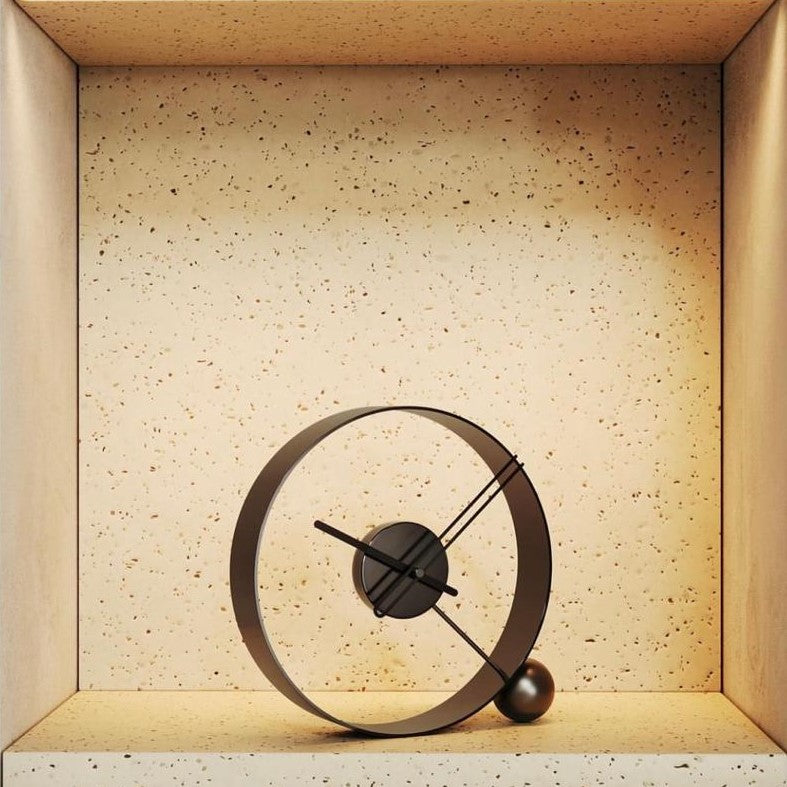 Designer Table Clock by Writings On The Wall | Metal Wall Clock