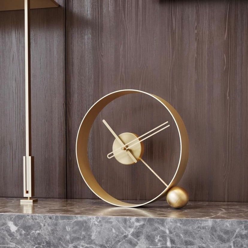 Designer Table Clock by Writings On The Wall | Metal Wall Clock