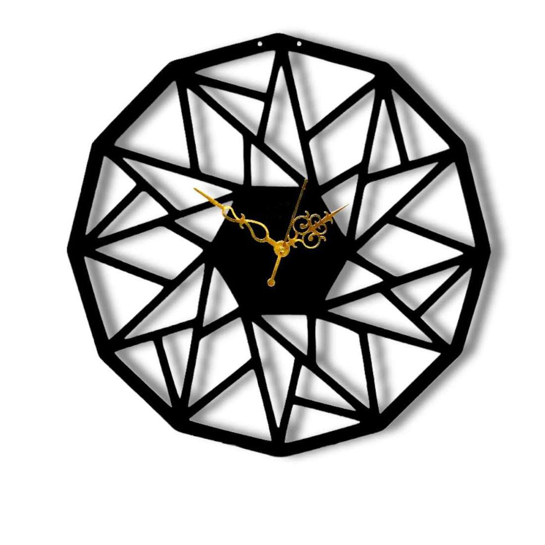 Mandala Designer Metal Wall Clock | Large Wall Clock – Writings On The Wall