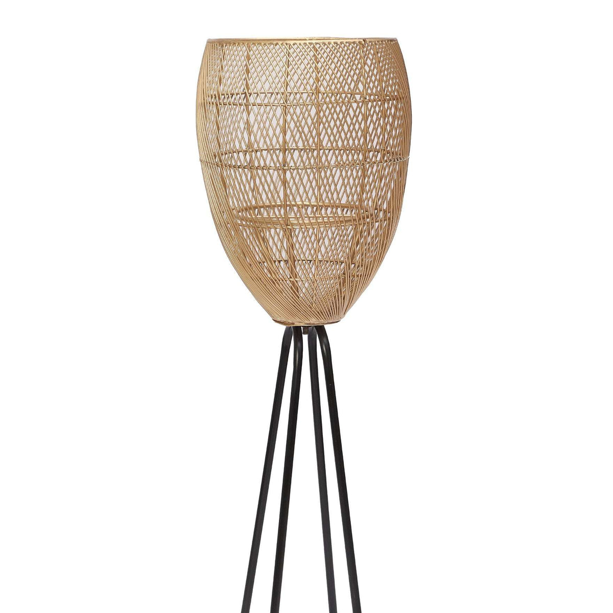 Mesh Design Metal Planter with Stand – Writings On The Wall