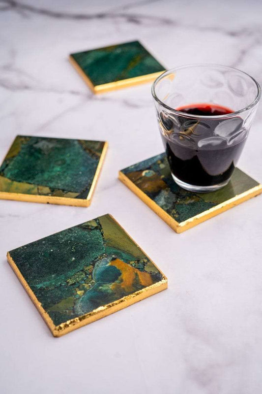 Agate Coasters - Stylish and Functional Gemstone Coasters – Writings On ...