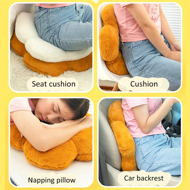 Cushion Flower Circular Shape Cloth With Soft Nap Office Classroom ...